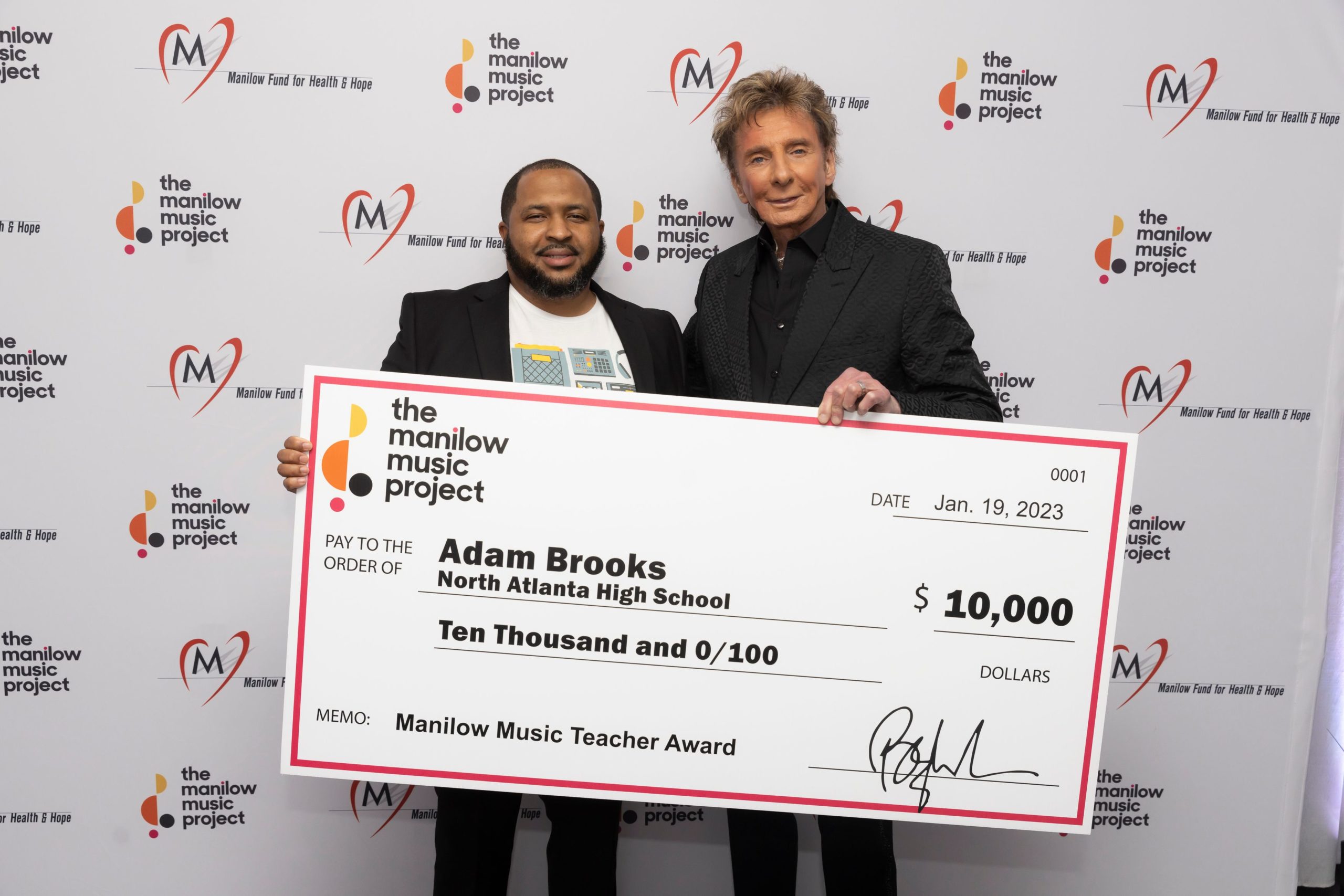 Congratulations to Manilow Music Teacher Award Winner: Adam Brooks and ...